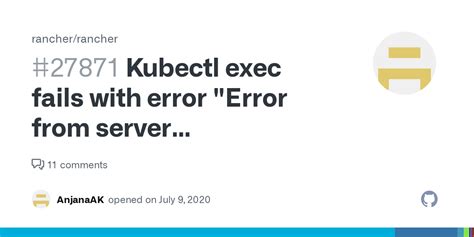 Kubectl Exec Fails With Error Error From Server Badrequest Upgrade