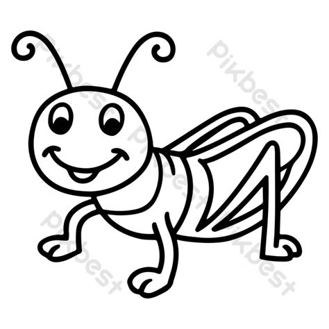 Grasshopper Printable Coloring Page 2025 Grasshopper Printable Coloring Page 2025