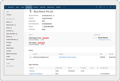 Zoho Crm The Trainers Advisory Network Ltd