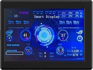 Amazon Com LCD Screen Inside Pc Case 3 5 Inch IPS Smart Secondary Screen Pc Temperature Display