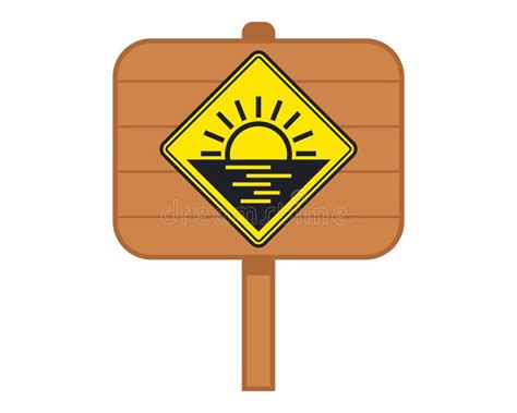 Yellow Dawn Icon Stock Vector Illustration Of Linear 302506799