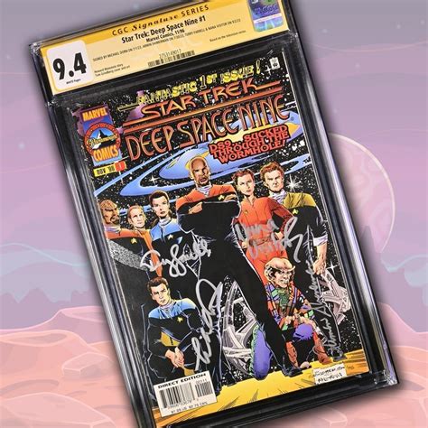 Star Trek Deep Space Nine 1 Marvel Comics Cgc Signature Series 9 4 C
