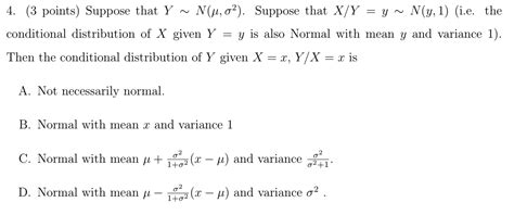 Solved points Suppose that YN μ σ Suppose that Chegg