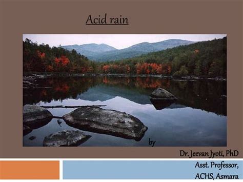 Acid Rain Ppt Pptx