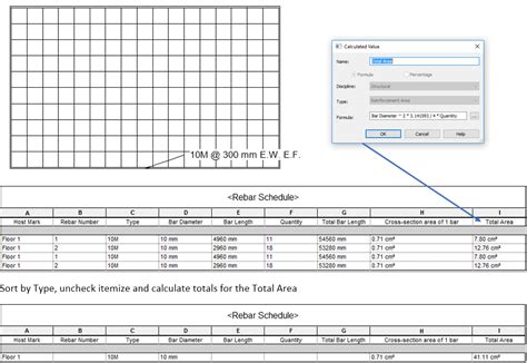 Adding Areafield To Structural Area Reinforcement Schedule In Revit