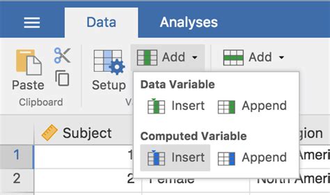 Computed Variables In Jamovi · Jamovi