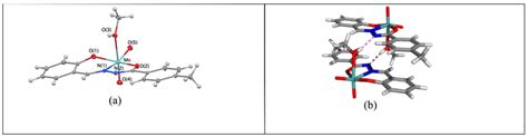 Crystal Structure Of 3 A Perspective View Of Asymmetric Unit With