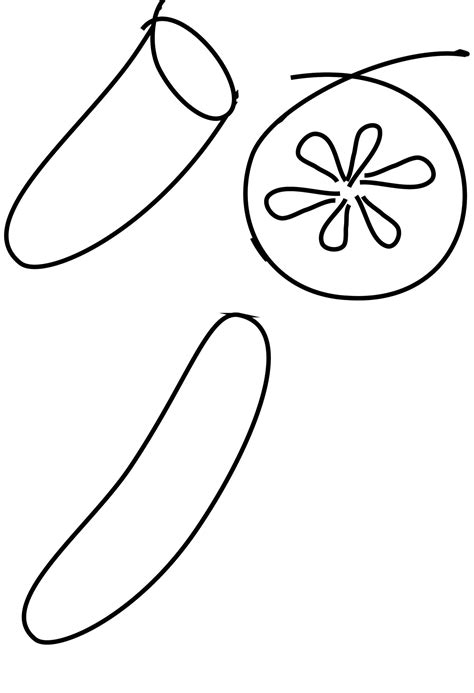How To Draw A Cucumber Tips And Techniques Trying Drawing How To Draw A Cucumber Tips And Techniques Trying Drawing