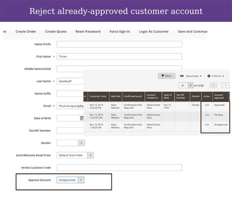 Magento 2 Customer Approval Extension 2024 B2b Activate User Registration