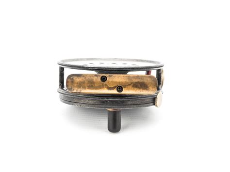 Rare Hardy The Perfect” 3 18″ Trout Fly Reel C 1930 Red Agate