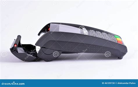 POS Payment GPRS Terminal Stock Photo Image Of Machine 46109730