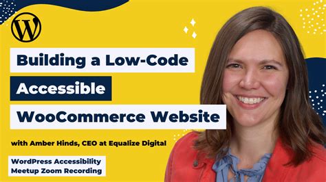 Building A Low Code Accessible Woocommerce Website Amber Hinds Equalize Digital