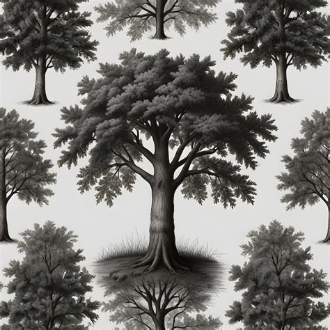 Premium Photo Enchanting Tree Drawings Image Collection