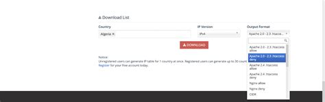 How To Allow Or Block Visitors From Specific Countries Using Htaccess