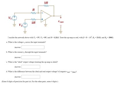 Solved Use Below For A Templet To Solve Above Blank Broblem 3r R V1
