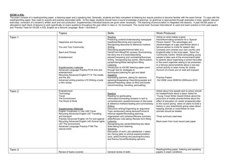 Igcse Esl Course Syllabus Topics Skills And Exam Prep