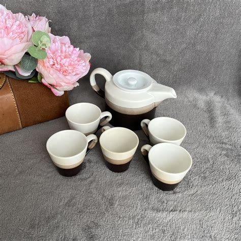 Набір чайний сервіз для кави чашки заварник — ціна 300 грн у каталозі Заварювальні чайники