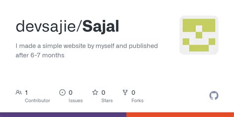 Github Devsajiesajal I Made A Simple Website By Myself And Published After 6 7 Months