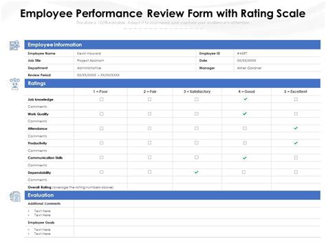 Top 10 Employee Performance Review Templates With Examples And Samples
