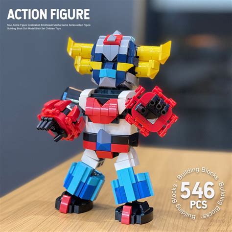 Buildmoc Movie Creative Robot Figures Robots 546pcs Bricks Moc Model Building Blocks Toys For