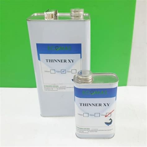 Thinner Xylene Solvent Thinner 5l And 1l Shopee Malaysia