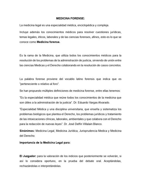 Resumen Clase 1 Pdf Jurisprudencia Médica Testigo Experto