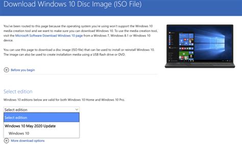 Download Official Windows 10 Version 2004 Iso Images Directly From Microsoft Tech Journey