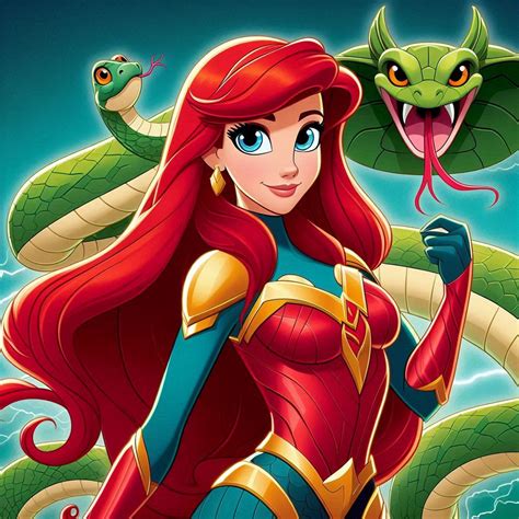 Disney Princess Ariel As Viperion 2 By Rainbow10ben On Deviantart
