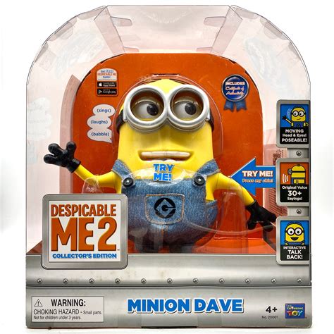 Despicable Me 2 Talking Minion Dave Sale Online Laseb Fae Ufmg Br
