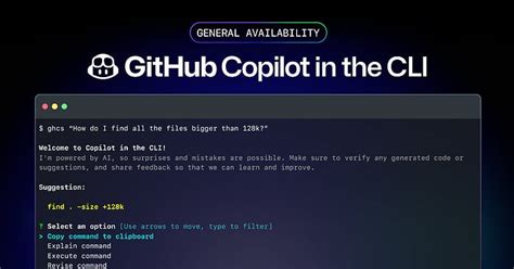 GitHub Copilot In The CLI Is Now Generally Available