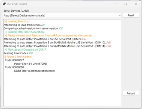 Ps5 Code Reader Ps5 Dekazeta