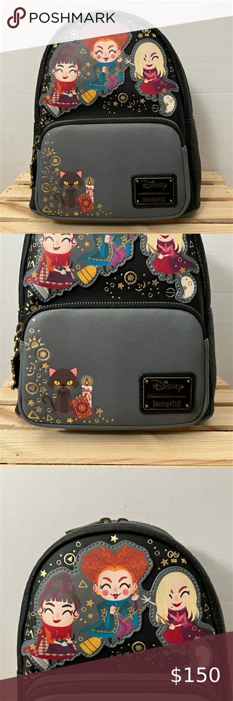 Loungefly Hocus Pocus Chibi Mini Backpack Mini Backpack Loungefly