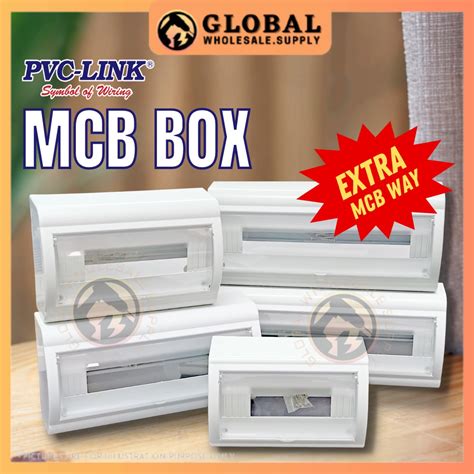 PVC LINK Standard MCB Distribution Box DB Box Consumer PVC Box WAY WAY WAY WAY