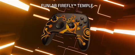 Funlab Firefly [luminous Pattern] Switch Pro Controller Wireless Compatible With