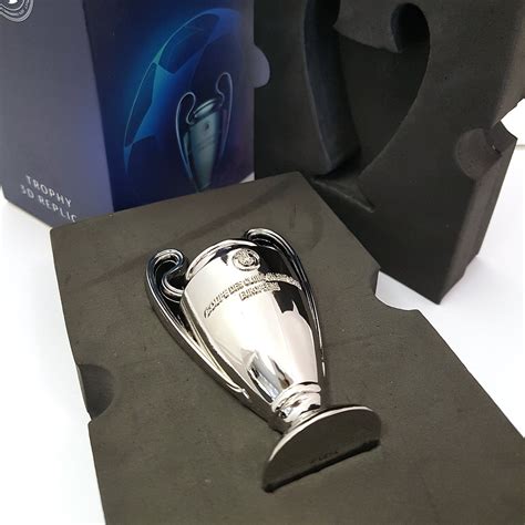 Uefa Champions League 80mm 3d Replica Trophy Uefa Club Competitions