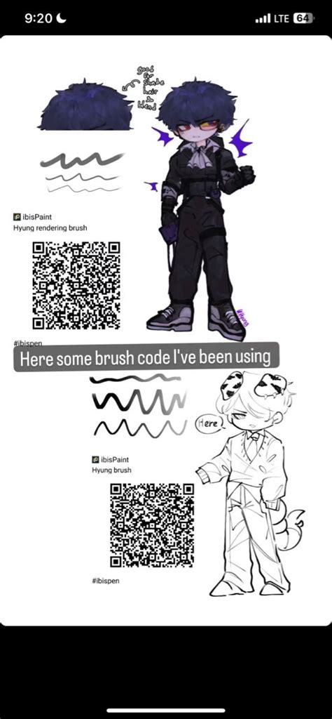 Pin by mii on 𝙸𝚋𝚒𝚜 𝙱𝚛𝚞𝚜𝚑𝚎𝚜 Paint brush drawing Brush drawing Paint brush art