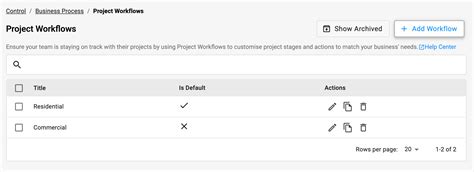 Customize Project Workflows Stages And Actions Opensolar