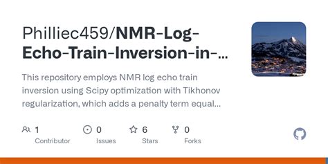 NMR Log Echo Train Inversion In Geolog Using Scipy Optimization Curve