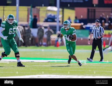November 01 2025 North Texas Mean Green Running Back Caleb Hawkins