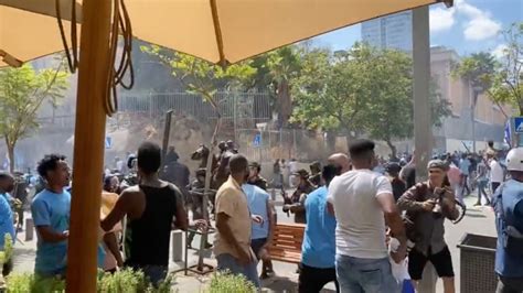 150 People Injured Following Clashes Between Rival Eritrean Migrant Groups And Police In Israel