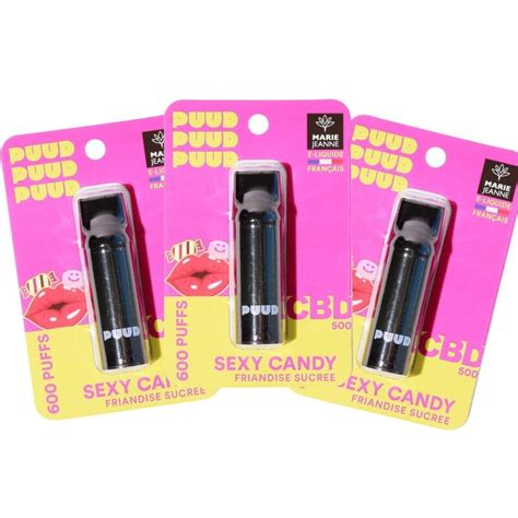 Pack 3 Puud Sexy Candy Cartridges Marie Jeanne Cbd