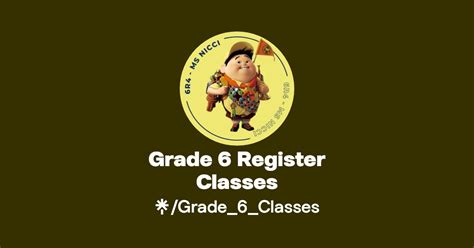 Grade 6 Register Classes Linktree