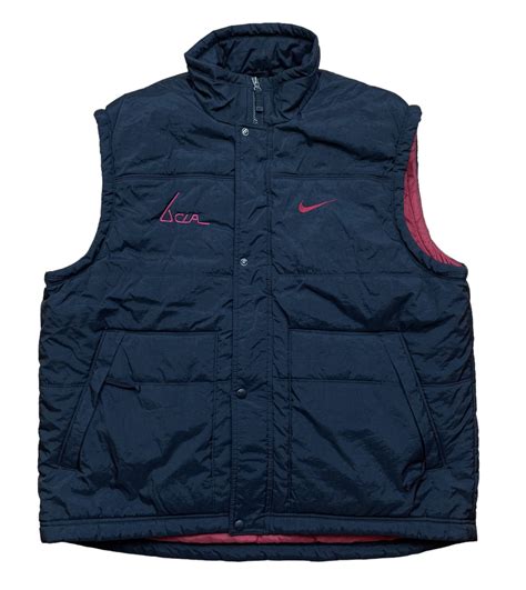 Nike Vintage Nike Vest Jacket Bomber Rare Swoosh Hype Y2k Grailed