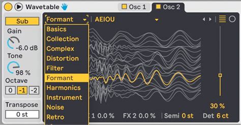 Quick Tips How To Create Massive Bass Sounds Using Lives Wavetable Synth Musicradar