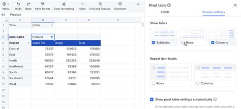 Create And Use Pivot Tables
