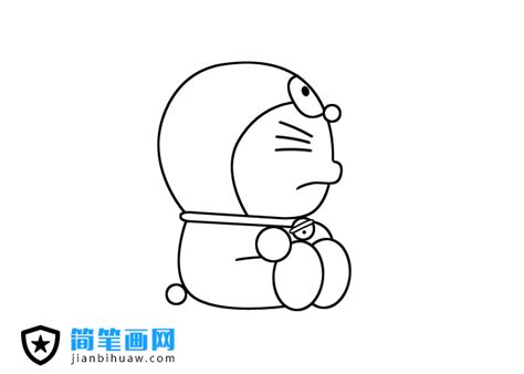哆啦a梦机器猫简笔画图片 简笔画网