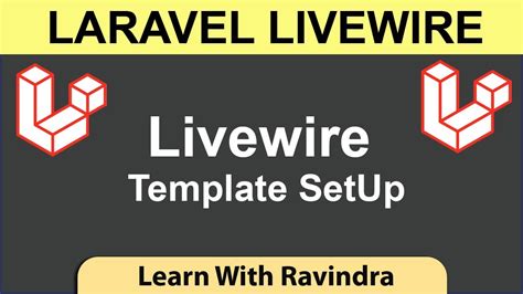 Html Template Setup In Livewire Project How Setup Template In Laravel Livewire Project Youtube