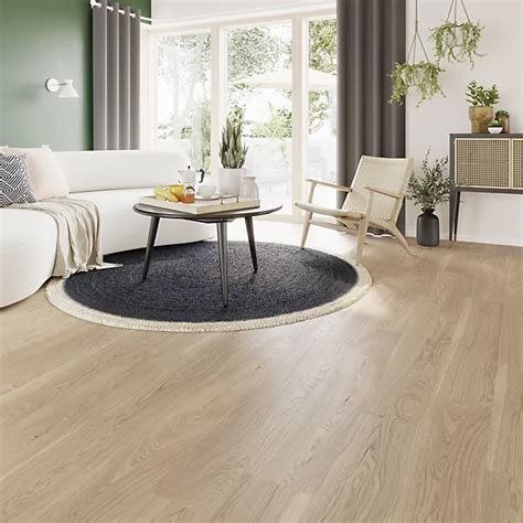 Goodhome Lulea Oak Engineered Real Wood Top Layer Flooring Sample