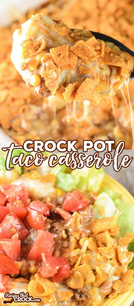 Crock Pot Taco Casserole Recipes That Crock