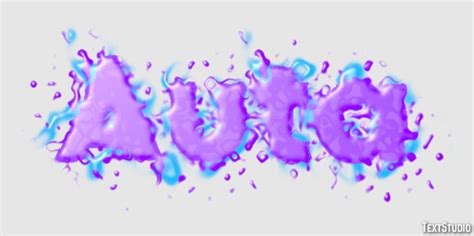 Auta Efecto De Texto Y Diseño De Logotipos Nombre